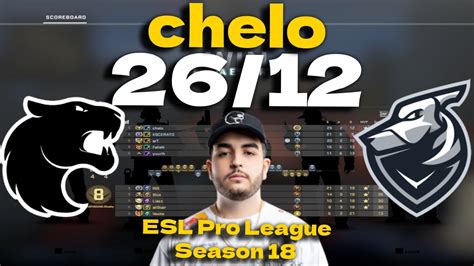 Csgo Pov Furia Chelo 2612 Vs Grayhound Vertigo Esl Pro League