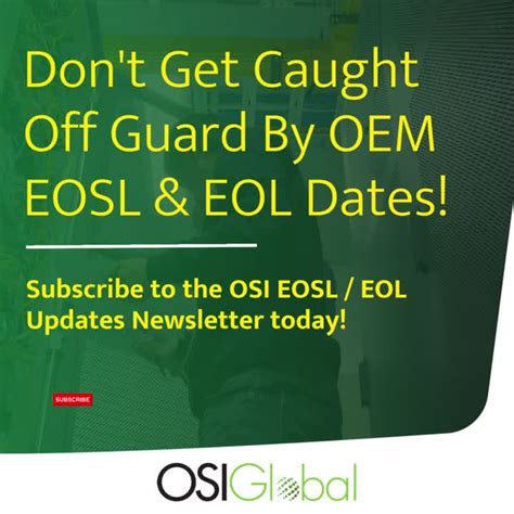 Osi Global On Linkedin Eosl Eol Thirdpartymaintenance Datacenter Oemhardware