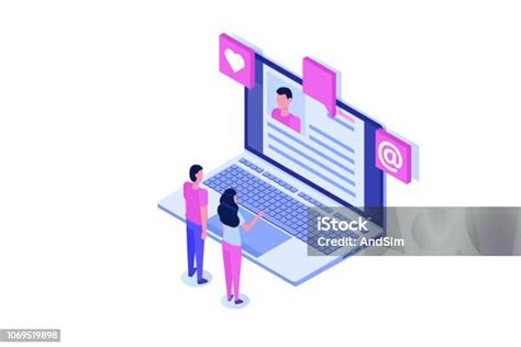 채용 직업 검색 아이소메트릭 개념 프레 젠 테이 션 소셜 미디어 카드 웹 배너에 사용 합니다 벡터 일러스트 레이 션 객실 있음에 대한 스톡 벡터 아트 및 기타 이미지