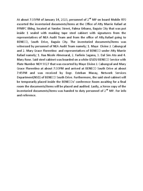 Beneco Pdf