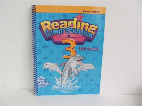 Reading Comprehension Skill Sheets Abeka 3rd Grade Reading Textbooks Homeschool Book Smart