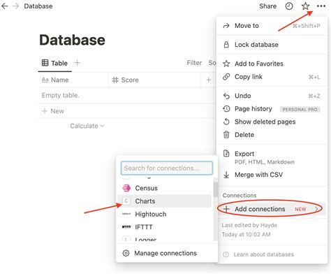 How To Make Charts In Notion Using Database Data And Node Js Twilio