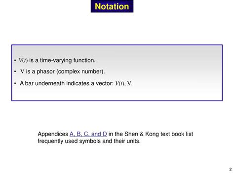 PPT Notes 2 Complex Vectors PowerPoint Presentation Free Download ID 2775440