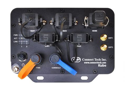 LINQ GbE Rugged Managed Ethernet Switch Box Connect Tech Inc