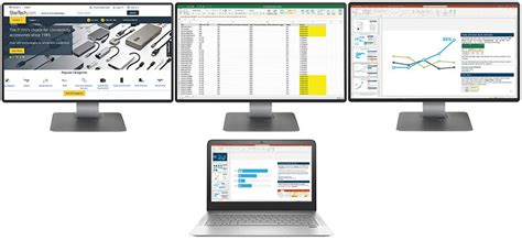 Startech 116n Usbc Dock 4k Triple Monitor Docking Station