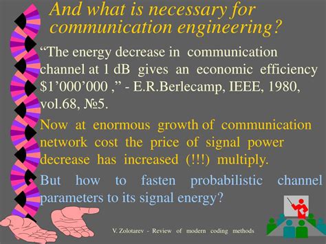 ppt review of modern noise proof coding methods powerpoint