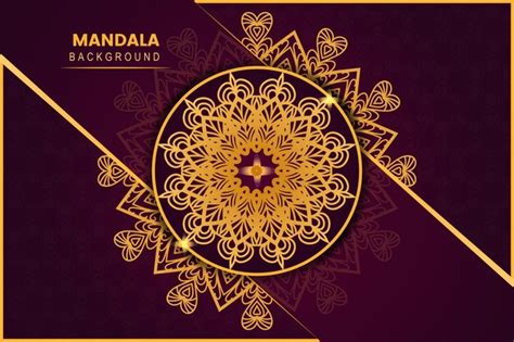 Premium Vector Vector Luxury Ornamental Geometric Mandala Pattern