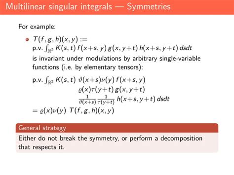 On Twisted Paraproducts And Some Other Multilinear Singular Integrals Ppt