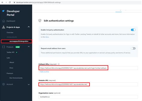 Configure Twitter Login On Your Azure Function App With App Service Authentication Dotnetmirror