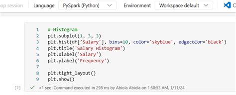 Implementing Simple Linear Regression Model In Fabric Notebook