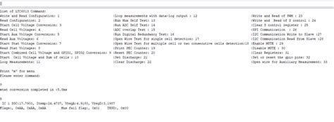 ltc6813 rdstata and rdstatb always returns 0xff qanda power management engineerzone