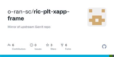 Github O Ran Scric Plt Xapp Frame Mirror Of Upstream Gerrit Repo