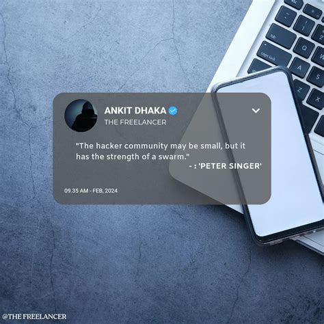 ankit dhaka on linkedin thefreelancer hackers cybersecurity inovation tech…