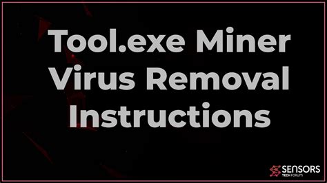 Toolexe Miner Virus Removal Guide Free Delete Steps