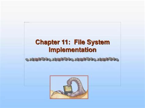 Ppt Chapter 11 File System Implementation Powerpoint Presentation
