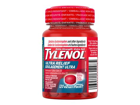 Tylenol Ultra Relief Ex Str 120s