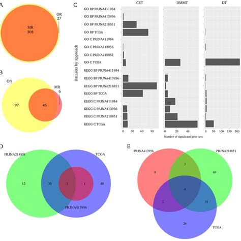 Overlapping Between Significant Gene Sets Across The Methods A Venn Download Scientific