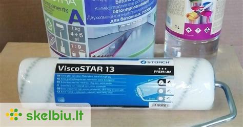 Poliuretaniniai Epoksidiniai Dažai Betono Grindims Skelbiult