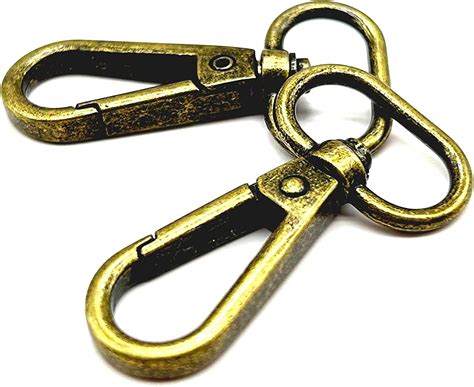 Swivel Lobster Clasps 34 Inch Swivel Snap Hooks For Purses