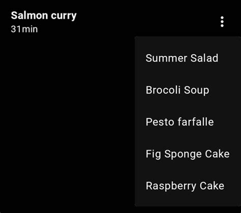 Menus Ods Android