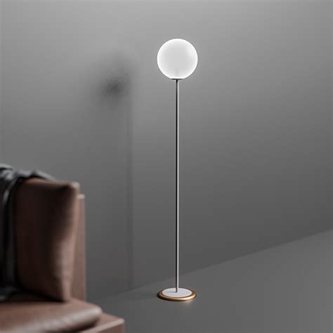 Round Floor Lamp Free Floor Lamps Models Blenderkit