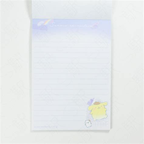 Kamio Japan Cute Model X Sanrio Characters A Memo Pad With Pencil Board