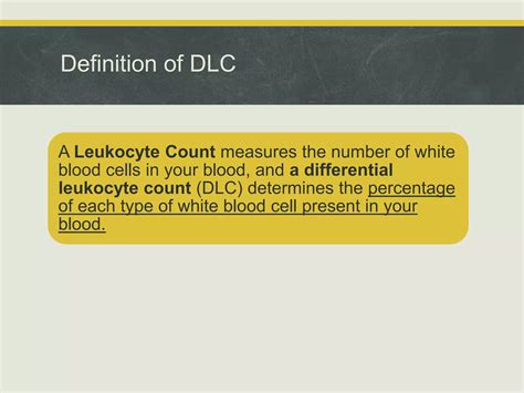Differential Leukocyte Count Viva Questions At Deidra Mckoy Blog