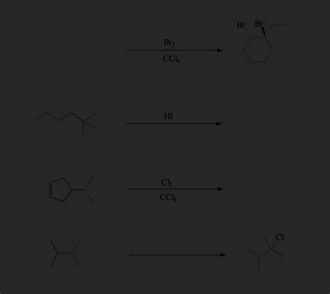 solved draw the missing reactant reagent or major product