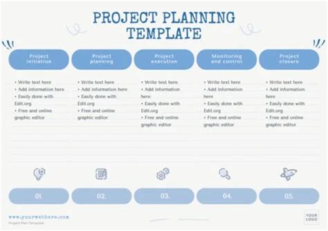 Free Project Plan Templates