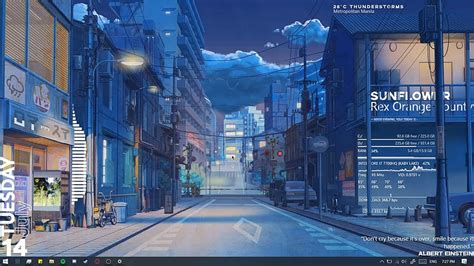Anime Rainmeter X Visualizer Desktop Optimization Youtube