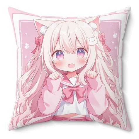 Anime Girls Pillow Etsy