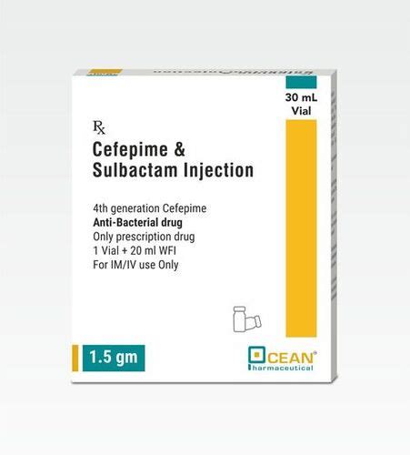 Cefepime And Sulbactam Injection At Best Price In Vadodara Ocean