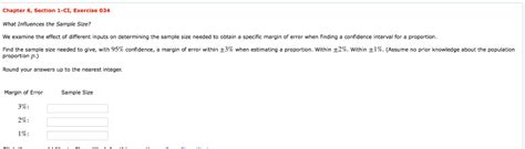 Solved Chapter 6 Section 1 Ci Exercise 034 What Influences