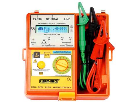 RCCB And ELCB Testing Network Techlab