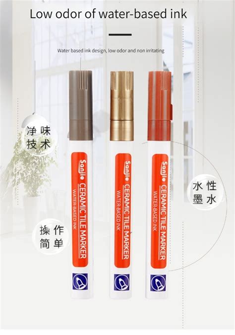 Badu Bg Писалка за керамични плочки Реставратор за фугиране на стени Писалка за ремонт Маркер за