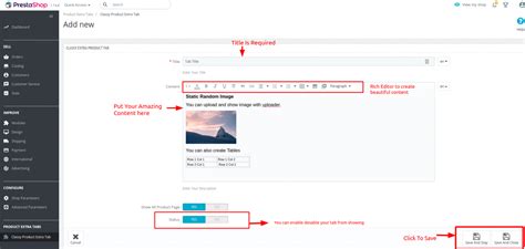 Add A New Extra Tab Classydevs