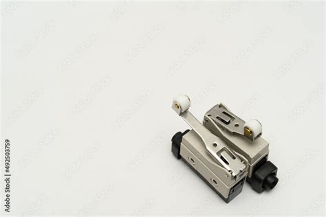 Limit Switch Sensor Of The Machine Tiny Limit Switch For Mechanical Movement And Actuators