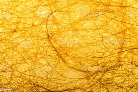Mulberry Paper With Warm Light Behind Yellow Translucent Paper Use Texture For Background Stock