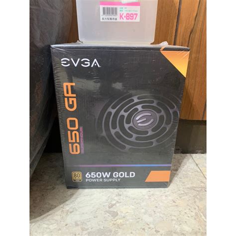 Evga 650w 金牌 全模組 電源供應器 蝦皮購物