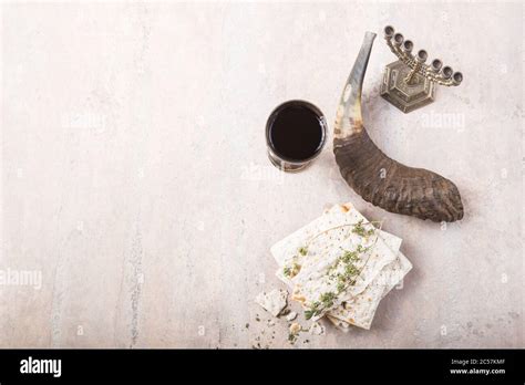 Passover The Feast Of Unleavened Bread Matzah And Kosher Red Wine
