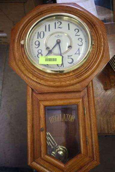 Wall Mounted Grandfather Clock Matthews Auctioneers