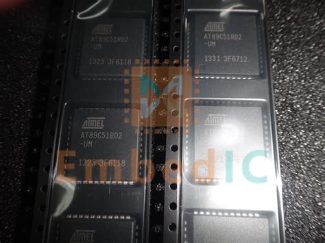 at89c51rd2 slsum microchip 8bit mcu embedic