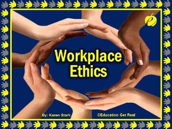 Workplace Ethics Powerpoint Develop An Employable Work Ethic Ppt