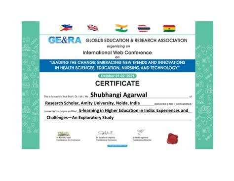 Shubhangi Agarwal On Linkedin Hello Connections Happy To Share That I Presented A Paper