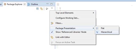 Eclipse Community Forums Newcomers Package Presentation Hierarchical Preference Not Saving