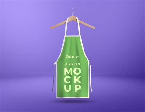 Realistic Free Apron Mockup Psd Template Psfiles