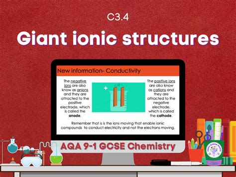 Giant Ionic Structures Teaching Resources