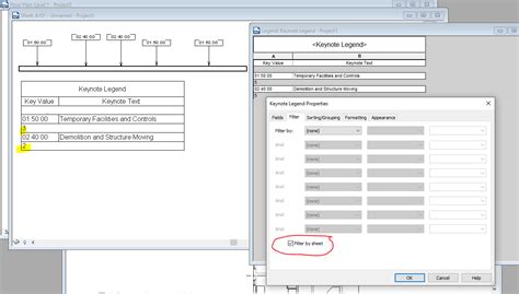 solved count totals with keynotes workaround autodesk community