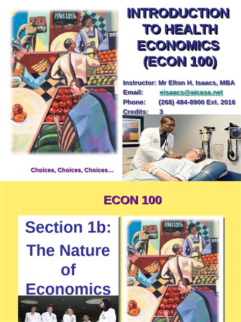 Econ 100 Lecture Slides Lecture 2 Pdf Capital Economics Goods