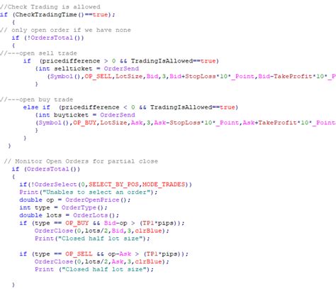 Ea Doesnt Close Partial Order Help Tell Me What Is Wrong Forex Trading Tutorial Mql4 And